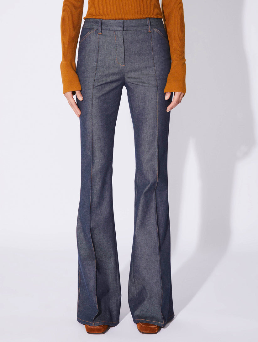 C1609BLF Denim bootcut trouser – Gito Stores