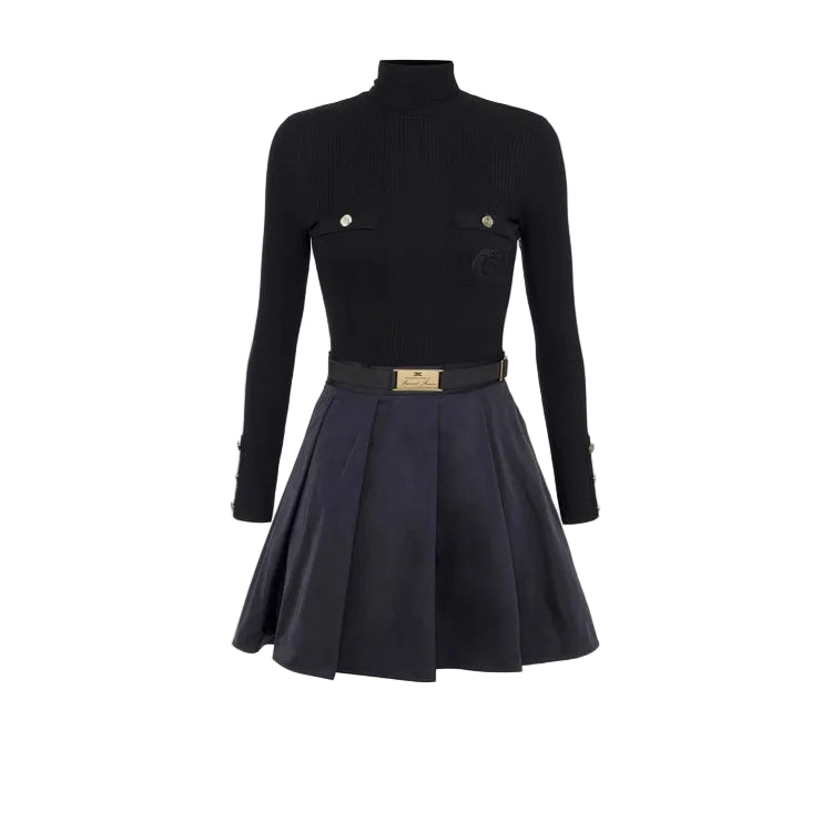 AM98B46E2 Logo embroidered dress – Gito Stores